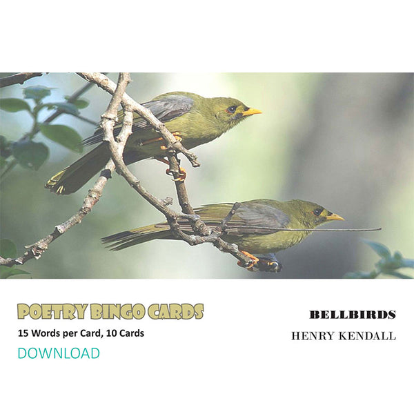 Bellbirds (Digital) by Henry Kendall - 15 Words per Card, 10 Cards ...