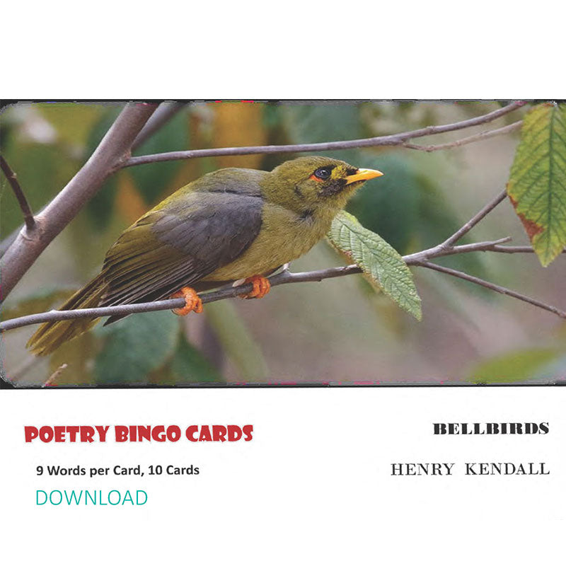 Poetry Bingo Cards (Digital) – BLU DAISI® Games