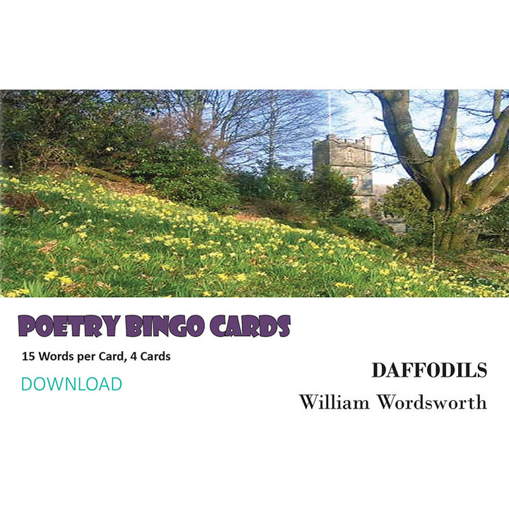 Poetry Bingo Cards (Digital) – BLU DAISI® Games