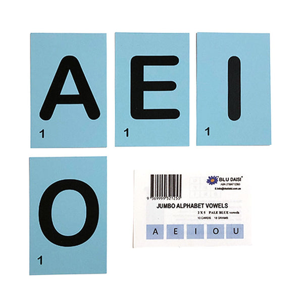 Jumbo Alphabet Vowels – BLU DAISI® Games