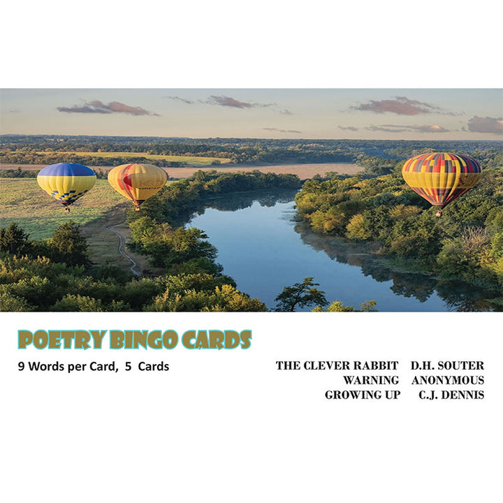 Poetry Bingo Cards – BLU DAISI® Games