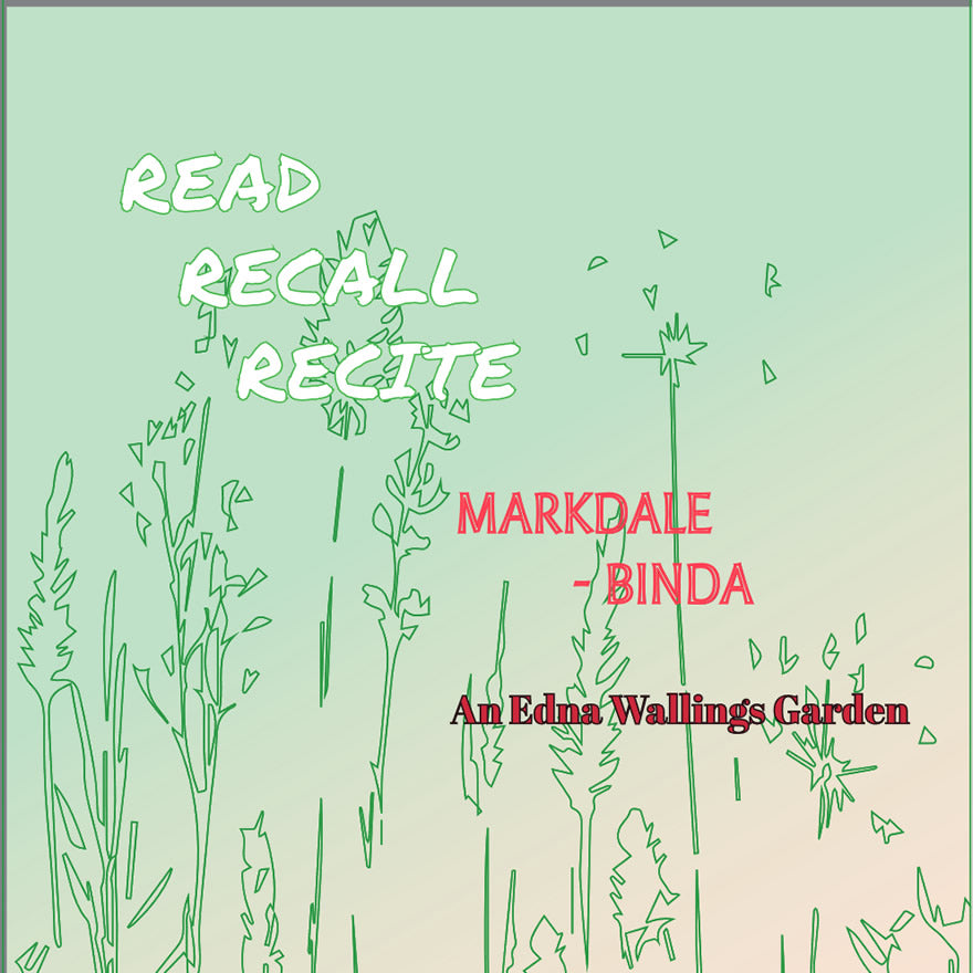 Read Recall Recite - Markdale Binda - An Edna Wallings Garden (Digital ...